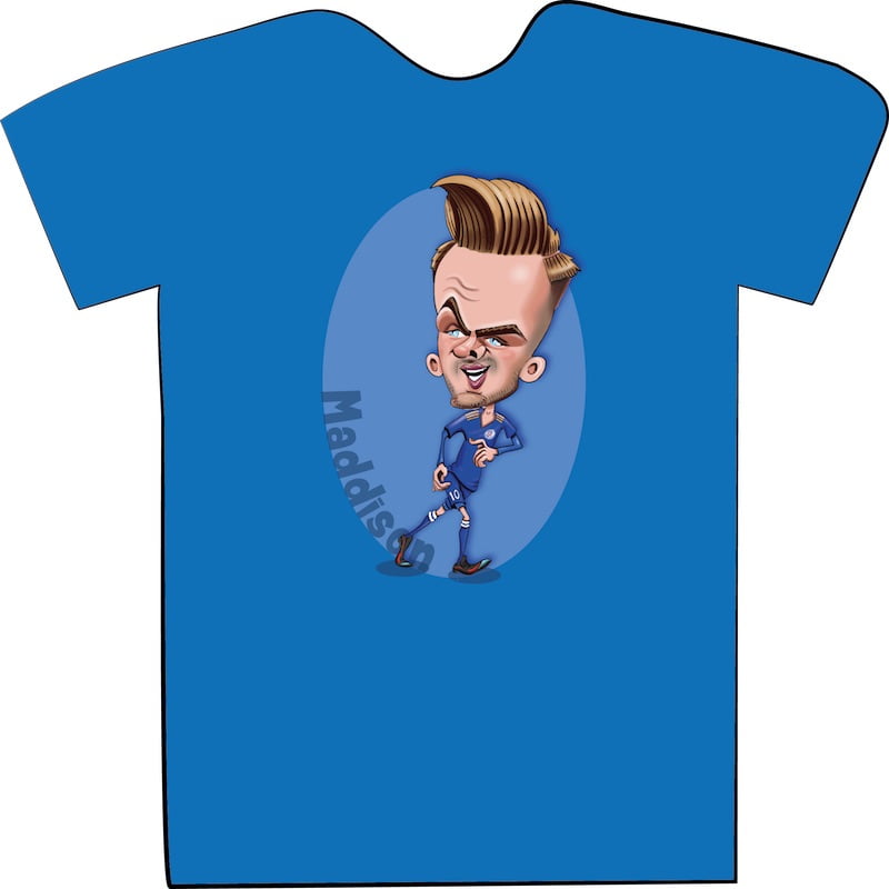 T Shirt - Man Utd - Fernandes caricature - Mick Wright Caricatures ...